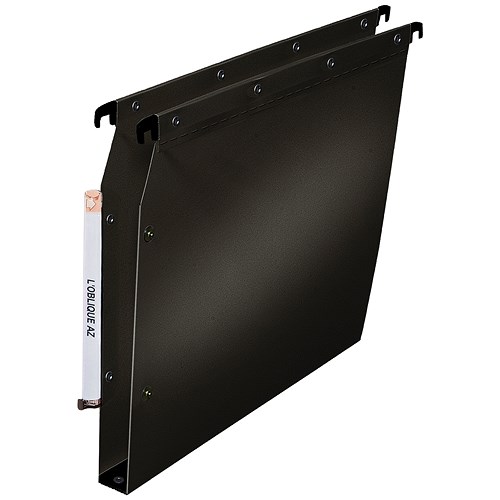 Elba Lateral Suspension Files / Plastic / 30mm Square Base / A4 / Black ... Elba Lateral Suspension Files / Plastic / 30mm Square Base / A4 / Black ...