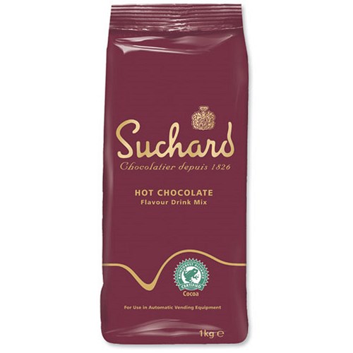 Suchard Drinking Chocolate for Vending Dispenser Bag 1kg Ref A00656