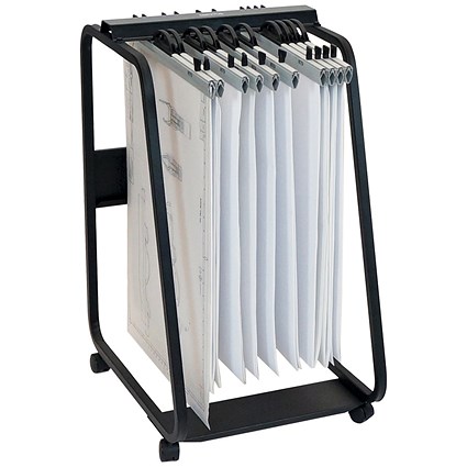 Arnos Hang-A-Plan, Drawing Storage Trolley, Medium, Up to A1 | Paperstone