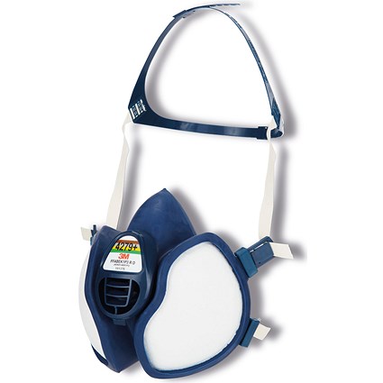 3M 4279+ ABEK1 Half Mask Respirator, Blue & White | Paperstone