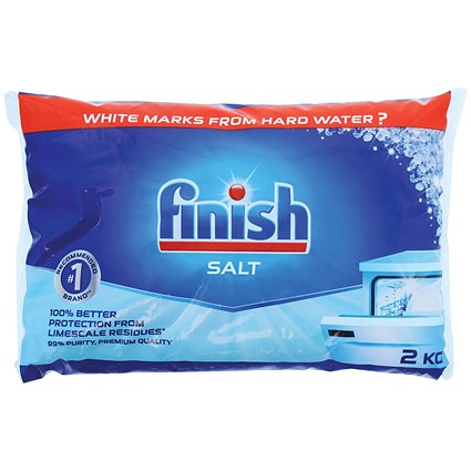 Finish Dishwasher Salt 2kg HOFIN273 | Paperstone