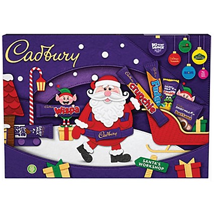 Cadbury Chocolate Christmas Selection Pack - 125g | Paperstone