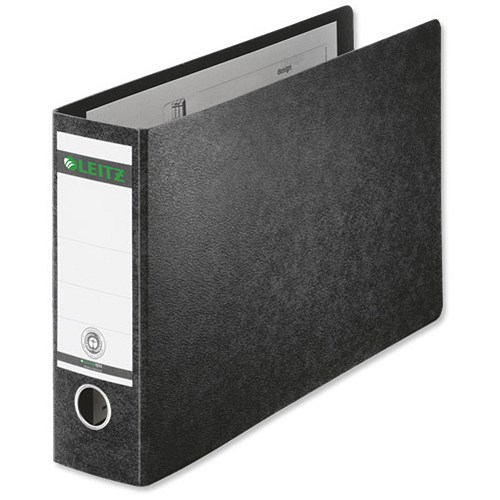 Leitz Board A4 Lever Arch Files / Landscape / 77mm Spine / Black / Pack ...