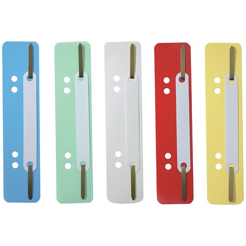 Durable Flexi Filing Strip Fasteners / 60mm and 80mm / Assorted / Pack ...