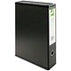 Q-Connect Box File, 75mm Spine, Foolscap, Black, Pack of 5 | Paperstone